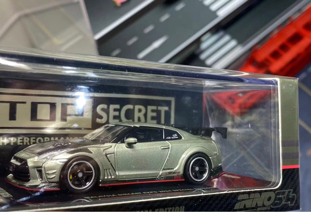 Inno64 MDX GTR R-35 Top Secret 1:64 scale Diecast Car Expo 2024 Special ...