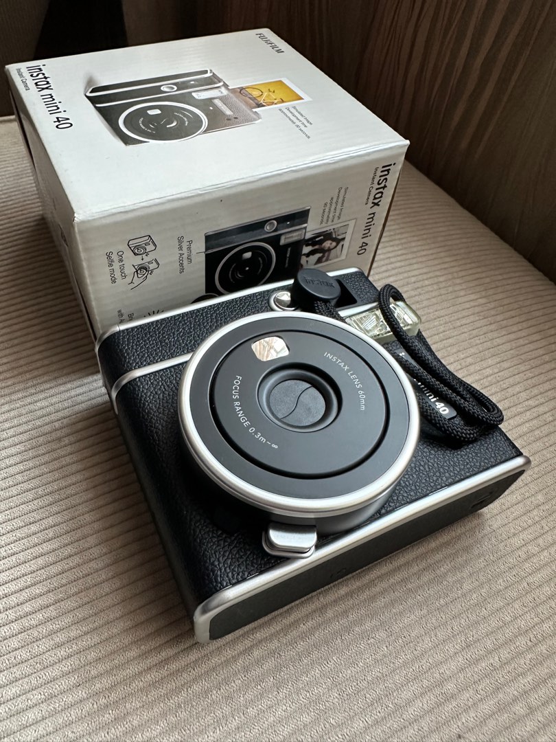 Instax Mini 40 Camera, Photography, Cameras on Carousell