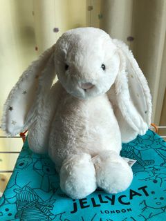 Jellycat bashful twinkle bunny medium, Hobbies & Toys, Toys & Games on ...