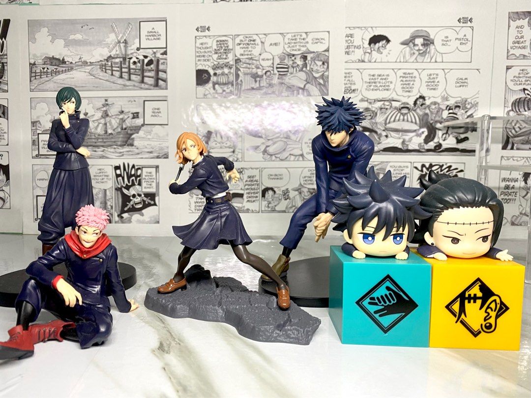 Jujutsu Kaisen Figures: Gojo, Sukuna, Geto, Megumi, Maki, Nanami, Mai ...