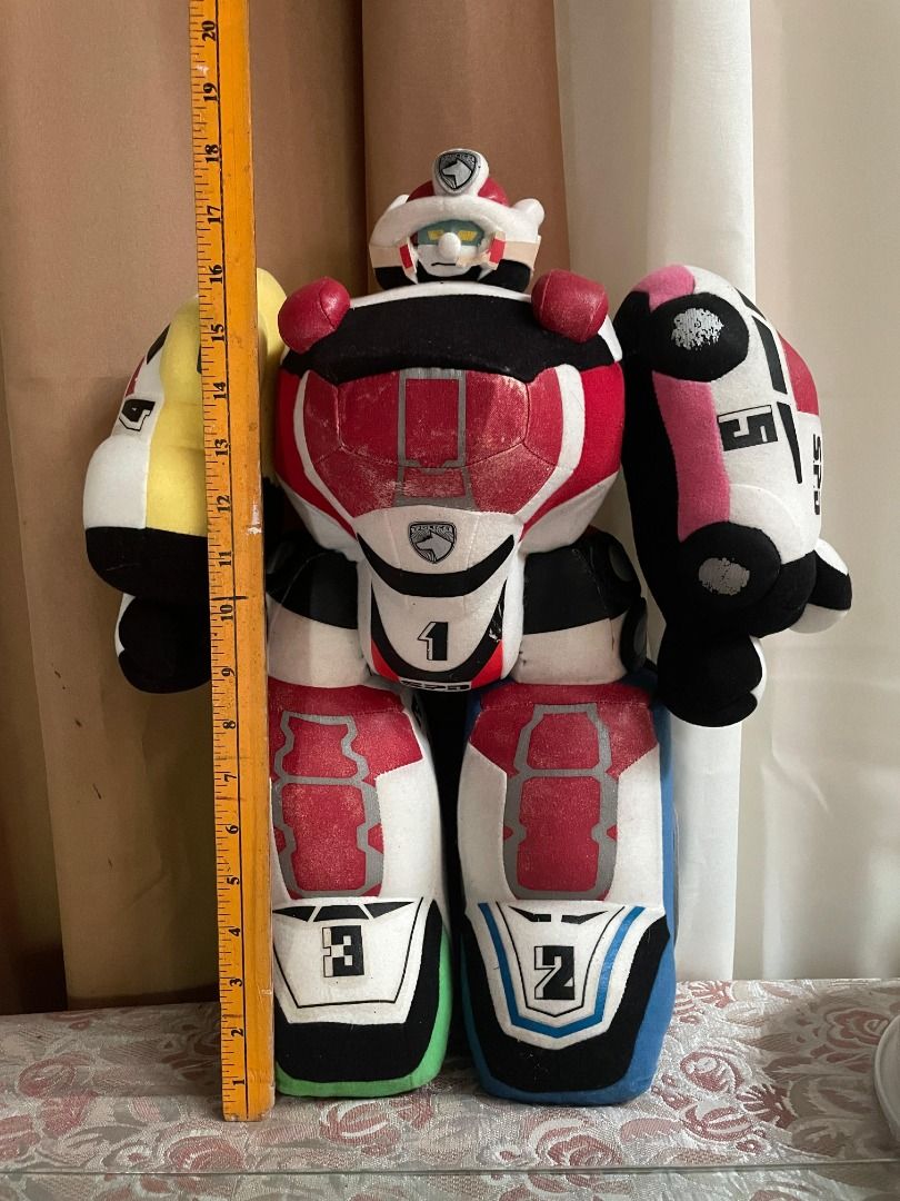 RARE: LARGE 19-Inch Delta Squad Megazord Robot Power Rangers SPD Retro ...