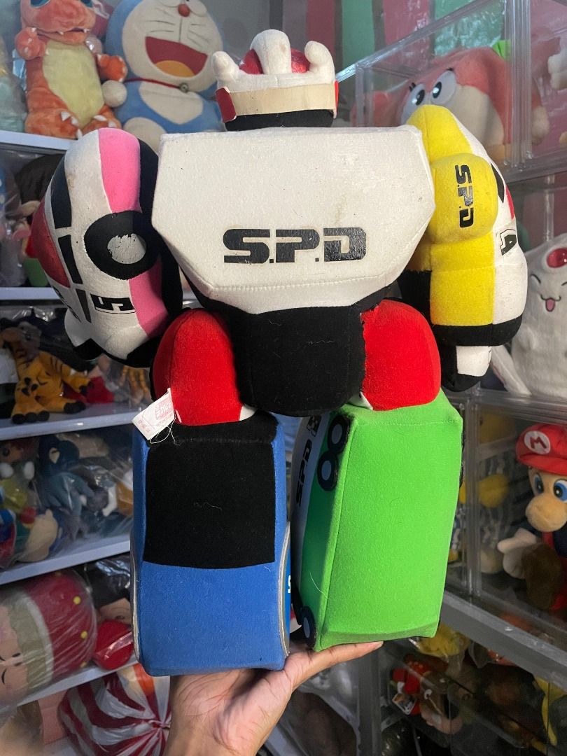 RARE: LARGE 19-Inch Delta Squad Megazord Robot Power Rangers SPD Retro ...