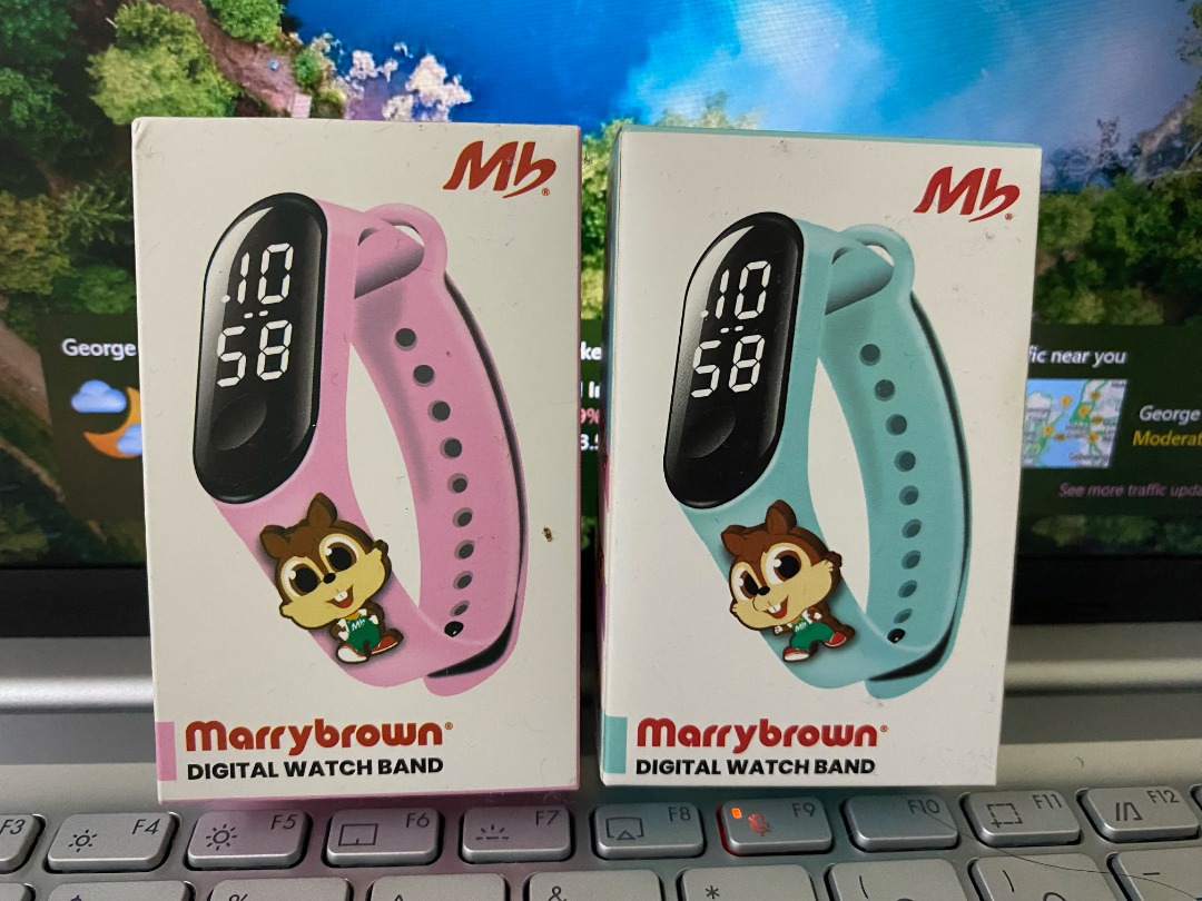 MarryBrown Digital Watch Band, Luxury, Watches on Carousell