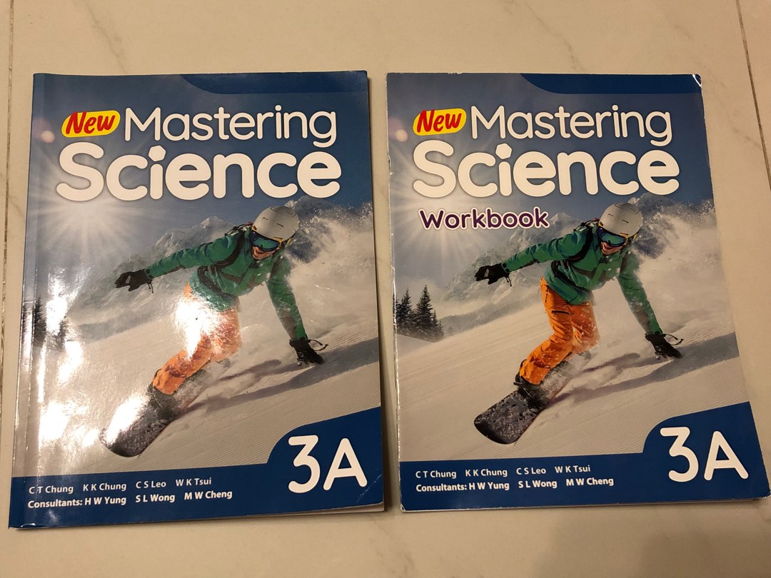 Mastering Science 3A附workbook, 興趣及遊戲, 書本 & 文具, 教科書 - Carousell