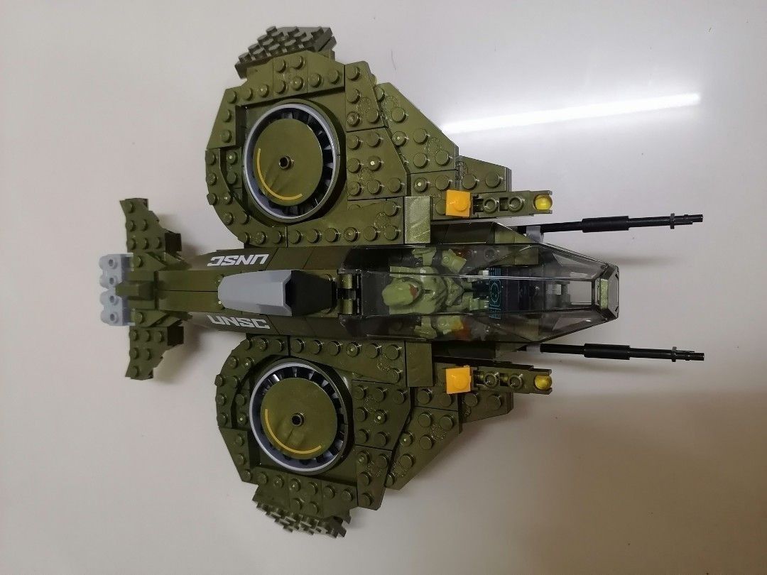 Mega Construx 2022 Halo UNSC WASP ONSLAUGHT - Master Chief and UNSC ...