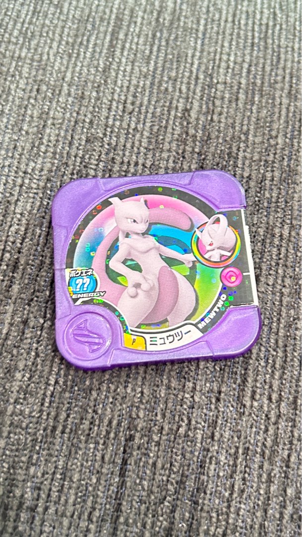 Mewtwo GEN 1 Pokemon tretta, Hobbies & Toys, Toys & Games on Carousell