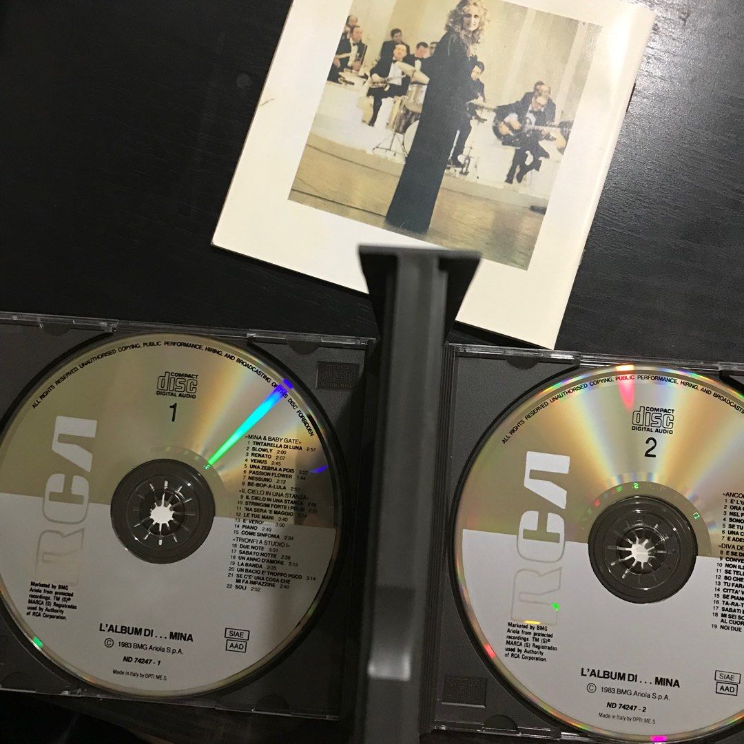 Mina l’album di (Double CD) (Box Alice), Hobbies & Toys, Music & Media, CDs & DVDs on Carousell