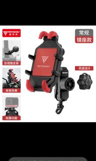 Zedge Phone Holder Mirror & Handlebar Mount Ebike Motorcycle Bicycle ...