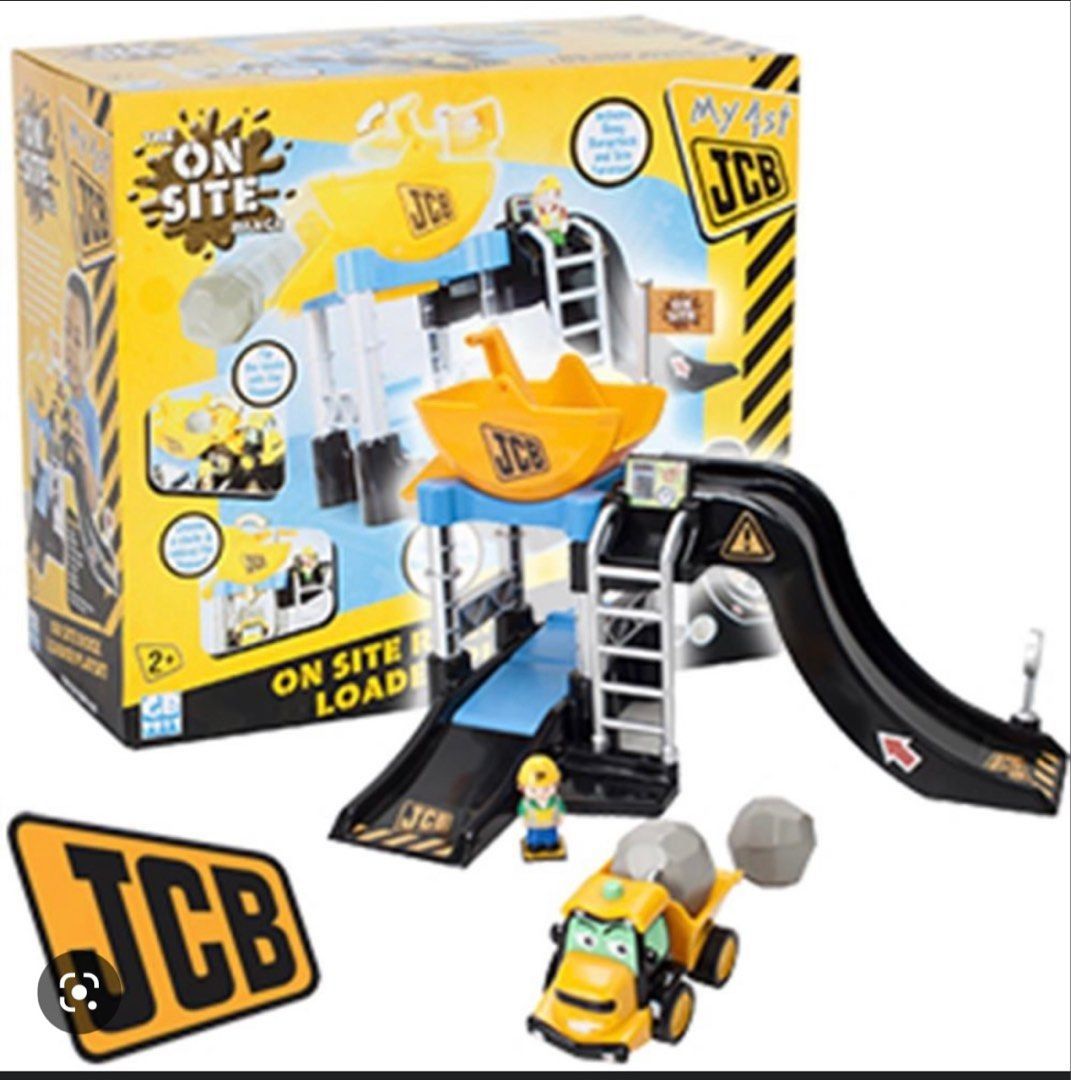 My 1st JCB on site Rock Loader Playset with Truck, Hobbies & Toys, Toys ...