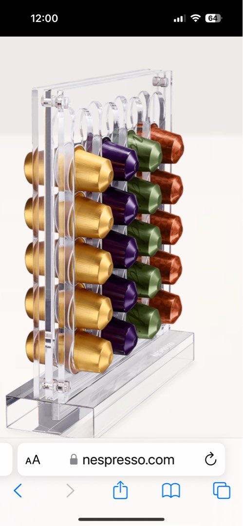Nespresso display versilo, Furniture & Home Living, Kitchenware ...