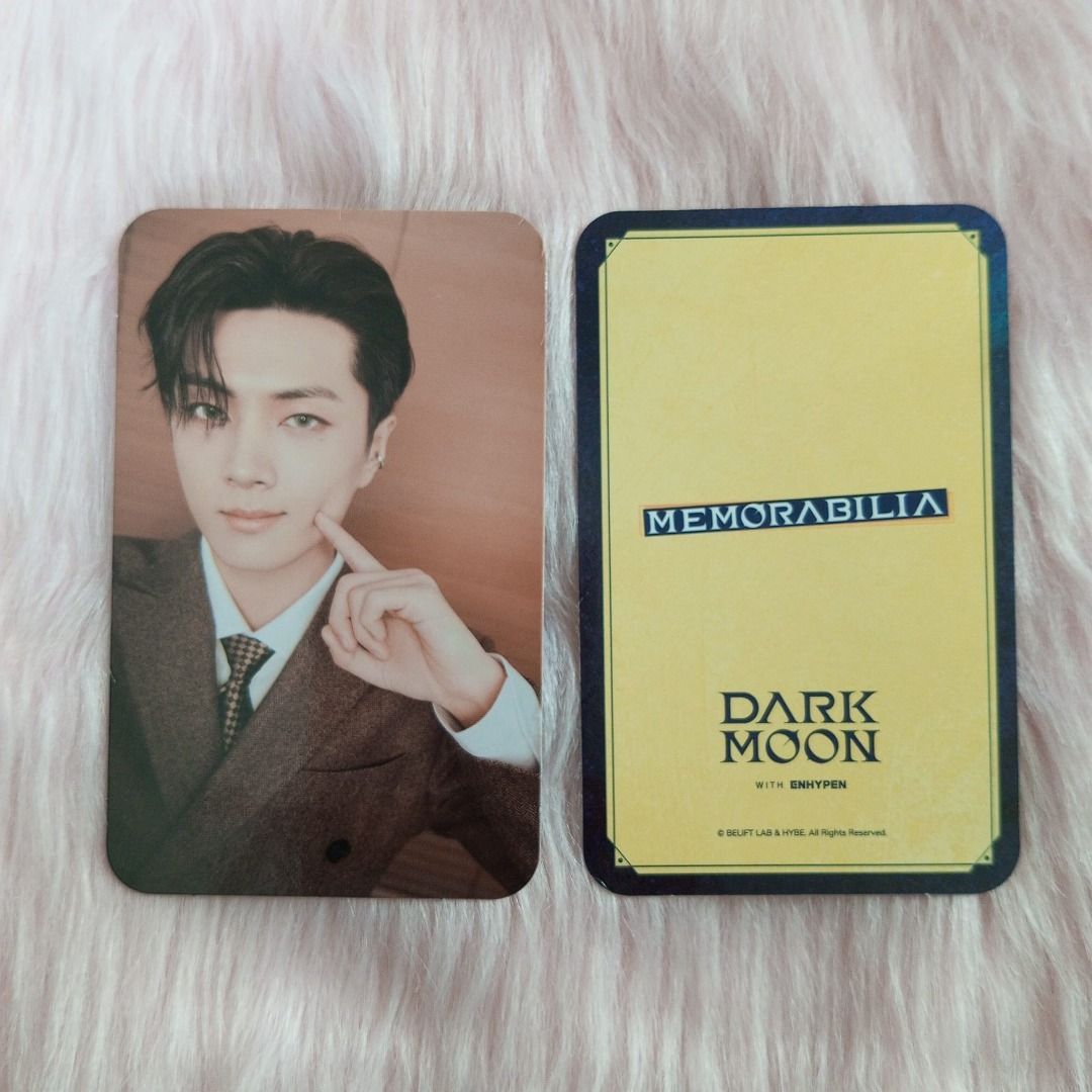 Official Enhypen Dark Moon Special Album Memorabilia - Jay Photocards, Hobbies & Toys ...