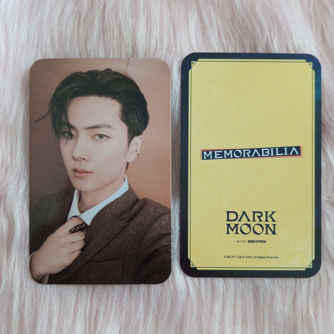 Official Enhypen Dark Moon Special Album Memorabilia - Jay Photocards, Hobbies & Toys ...