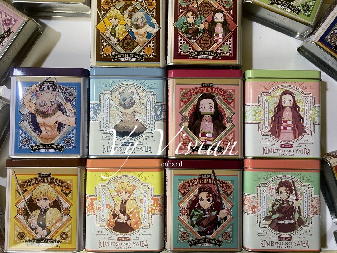 [ONHAND] DEMON SLAYER / KIMETSU NO YAIBA: CANDY CAN - TANJIRO / NEZUKO ...
