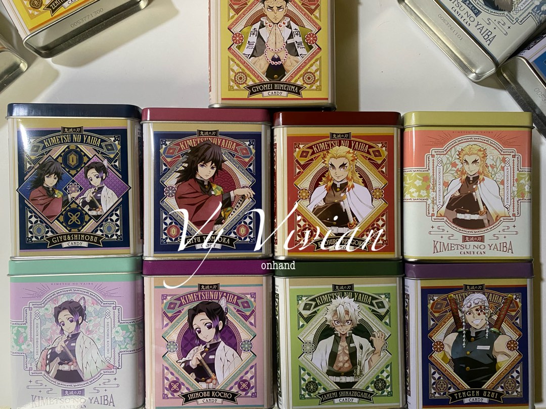 [ONHAND] DEMON SLAYER / KIMETSU NO YAIBA: CANDY CAN - GIYU / SHINOBU ...