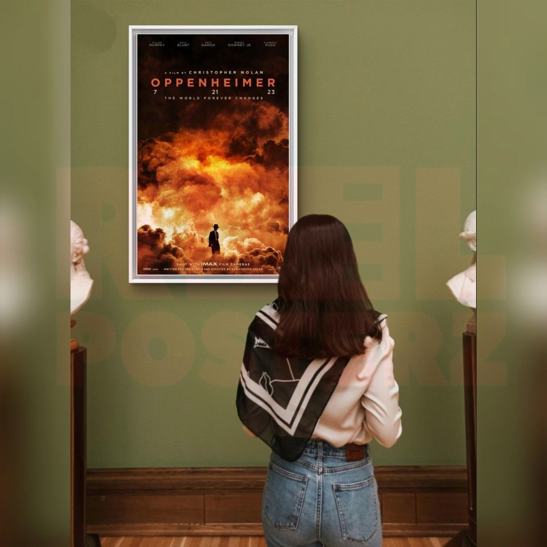 OPPENHEIMER (2023) Movie Poster 2-Sided Original International 27" x 40" (Teaser), Hobbies ...