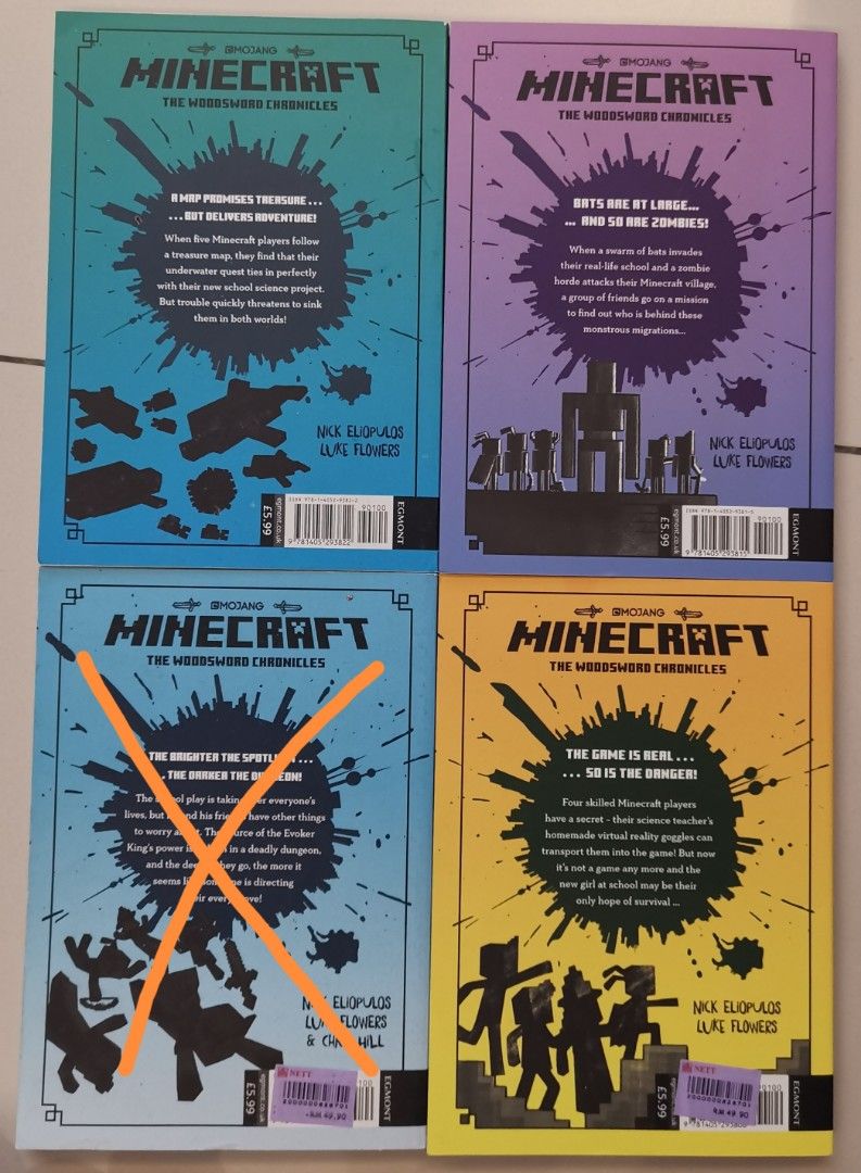 Original Minecraft Story Book, Hobbies & Toys, Books & Magazines ...