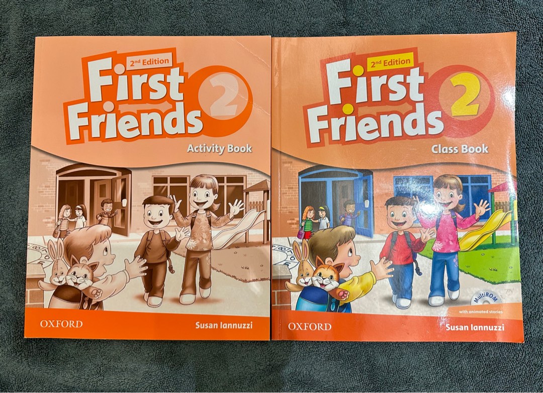 Oxford First Friends 2 (class book + activity book), 興趣及遊戲, 書本 & 文具 ...