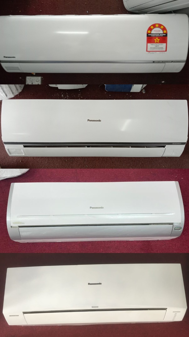 Panasonic Daikin inverter 1hp Aircond AN011, Furniture & Home Living ...