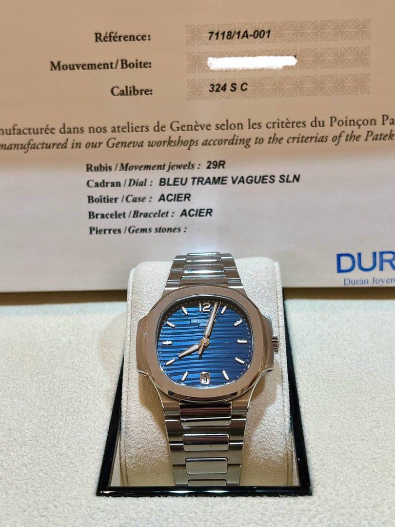 Patek Philippe - 7118/1A, Luxury, Watches on Carousell