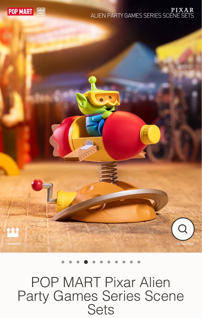 POPMART Pixar Alien Party Games Series, Furniture & Home Living, Home ...