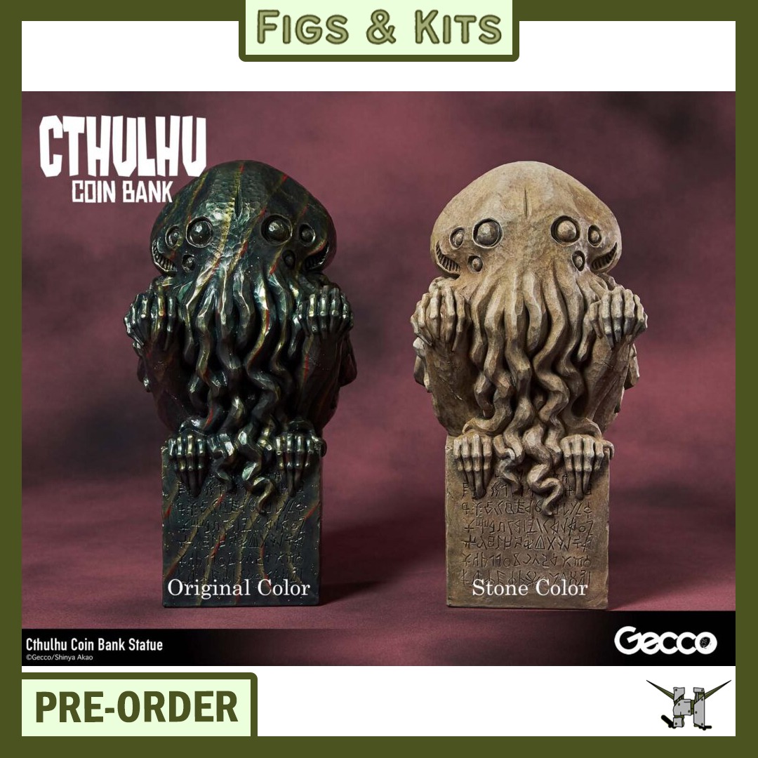 PRE-ORDER!! Cthulhu Coin Bank Statue - Original / Stone Color, Hobbies ...