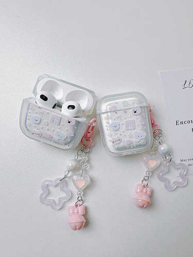 [PRE-ORDER] Simple Cute Transparent Clear Bluetooth Wireless Earphone ...