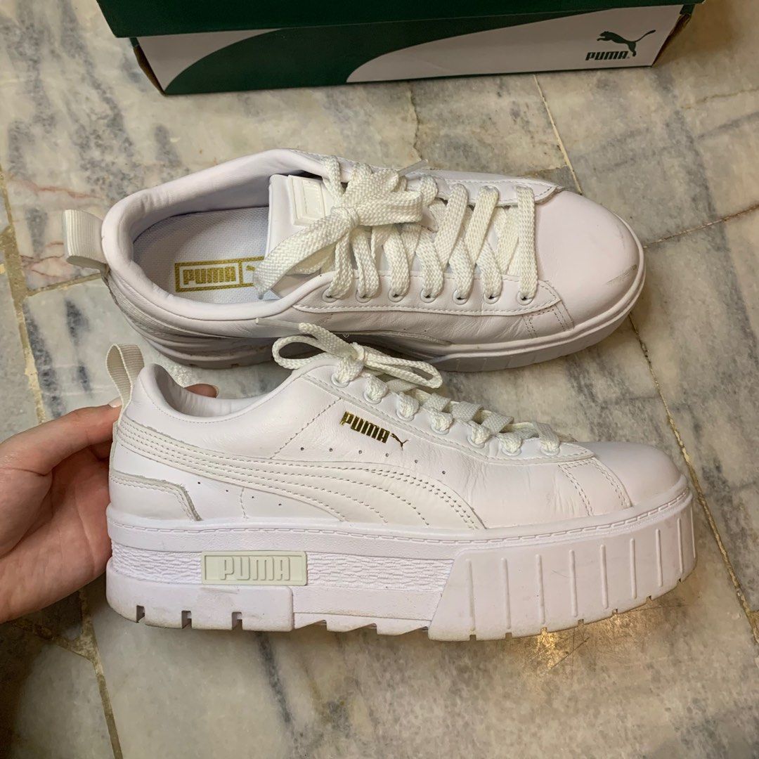 PUMA Mayze Classic sneaker, Women's Fashion, Footwear, Sneakers on ...