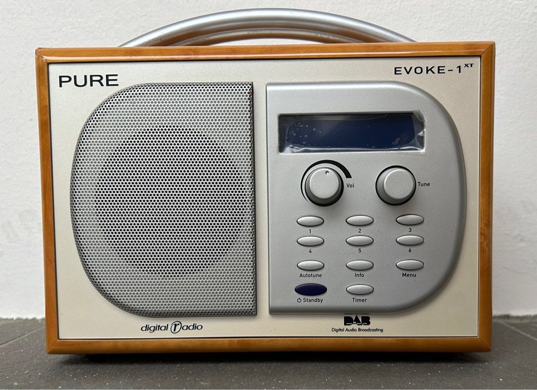 Pure Evoke-1 DAB digital Radio, Sanyo portable radio cassette recorder ...