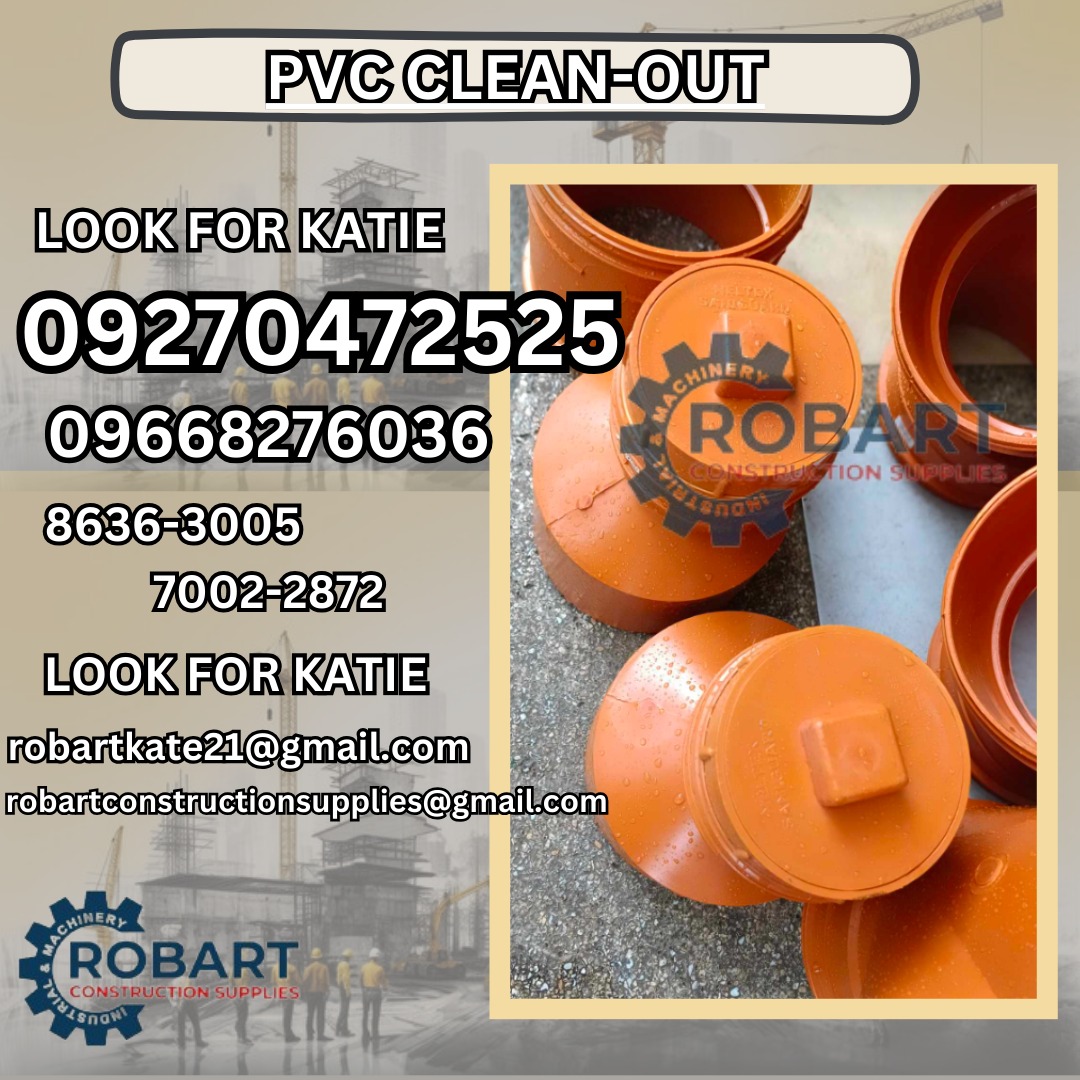 PVC Sewerguard Clean-out, Commercial & Industrial, Construction Tools ...