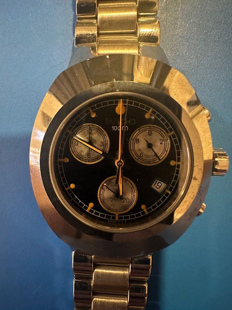 Rado Diastar Titanium Chronograph, Luxury, Watches on Carousell