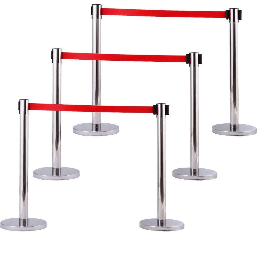 Retractable Belt Stanchion Post Pole Barrier, Everything Else, Looking ...