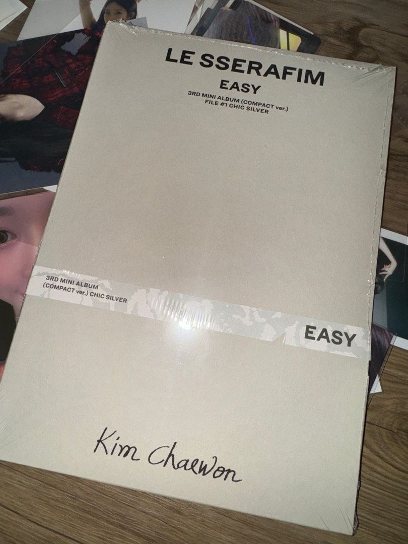 SEALED lesserafim lsfm easy chaewon compact album, Hobbies & Toys ...