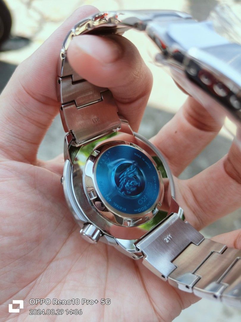 Seiko Baby Tuna Frost Dial, Men's Fashion, Watches & Accessories ...