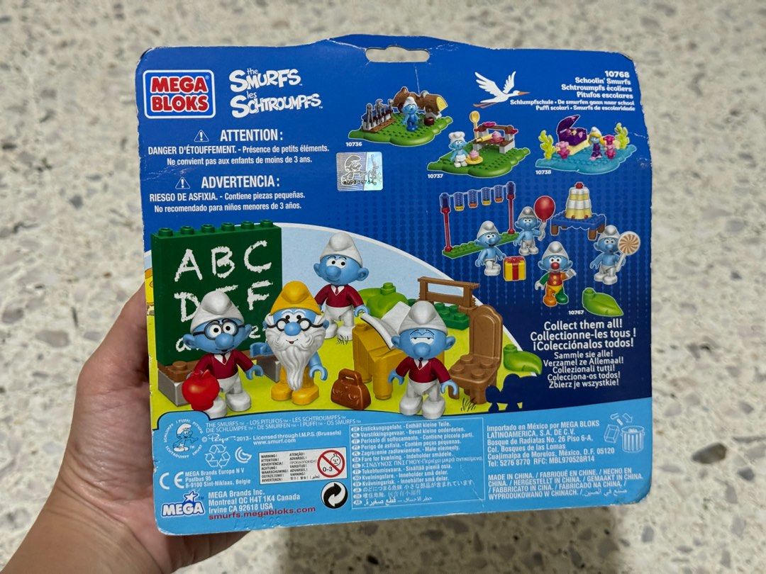 SALE!!! Smurfs Minifigures Collectible Mega Bloks New Sealed like lego ...