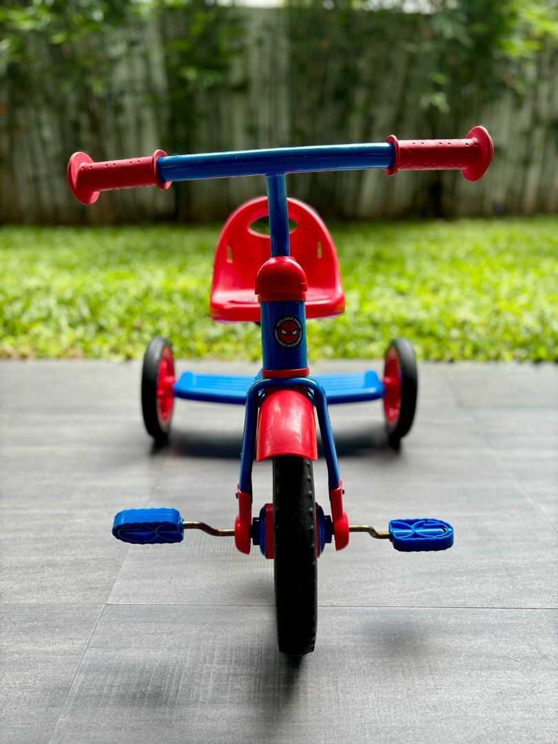 Spiderman tricycle, Hobbies & Toys, Toys & Games on Carousell