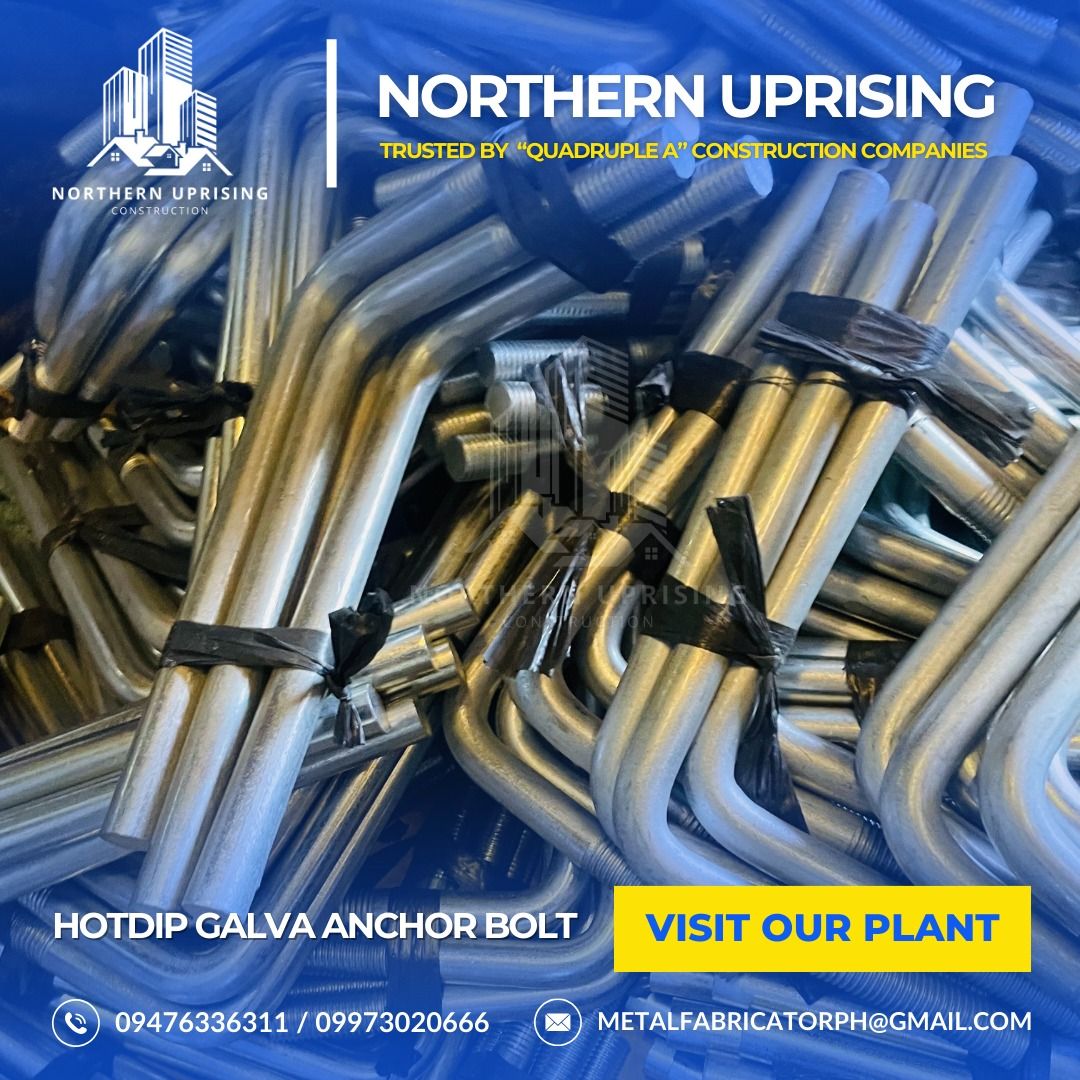 SS304 Anchor Bolt | Hook Bolt | Base Plate | Hi Tensile | Northern ...