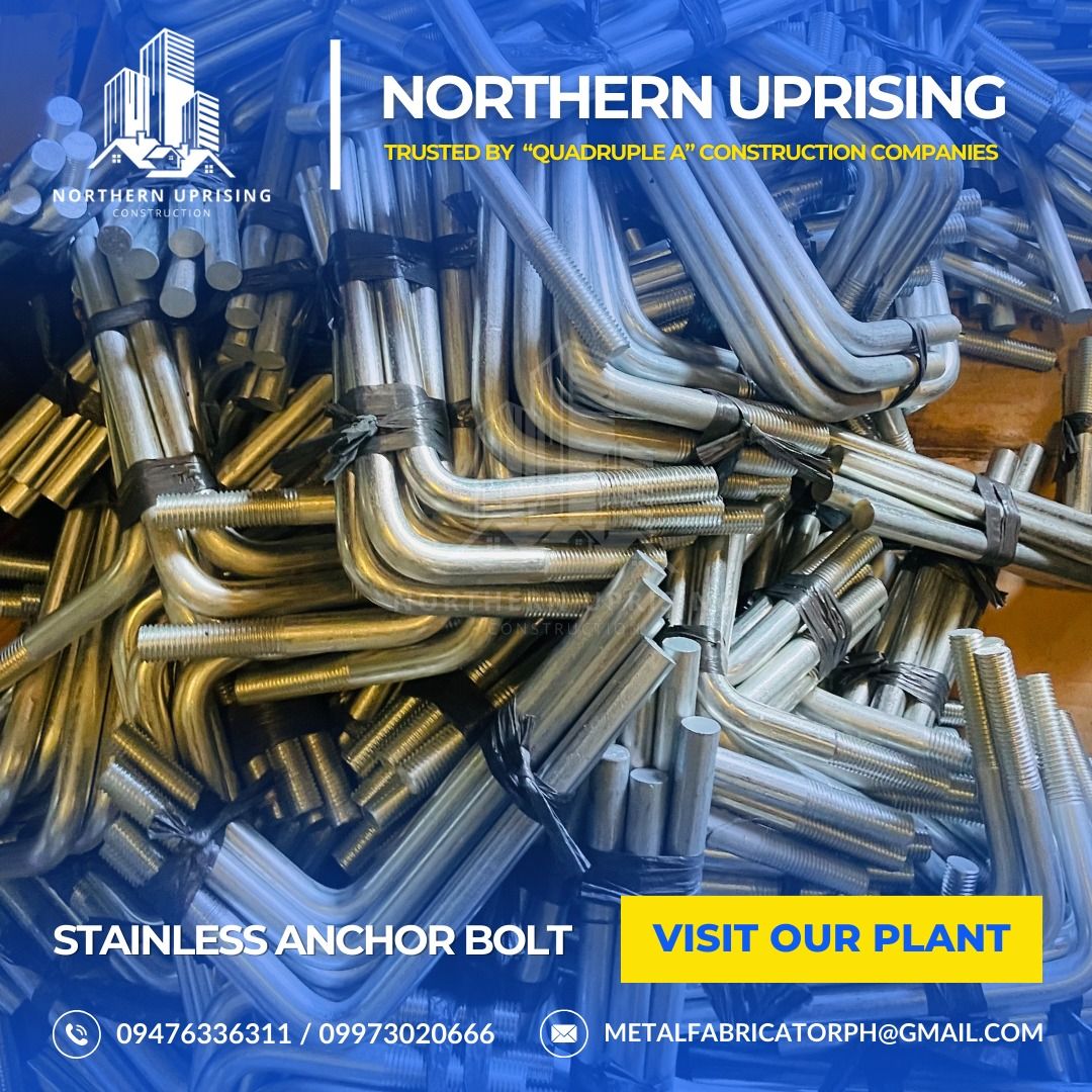 SS304 Anchor Bolt | Machine Bolt | Stud Bolt | Bolts & Nut | Foundation ...