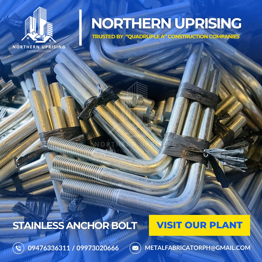 SS316 Anchor Bolt | Machine Bolt | Stud Bolt | Bolts & Nut | Foundation ...