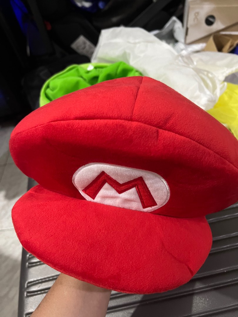 Super Mario hat, Men's Fashion, Watches & Accessories, Caps & Hats on ...