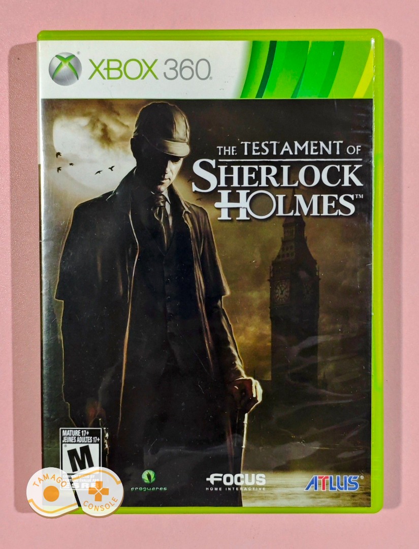 Testament Of Sherlock Holmes - [XBOX 360 Game] [NTSC / ENGLISH Language ...