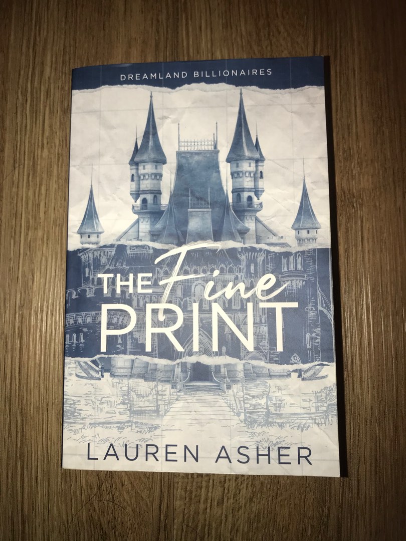 THE FINE PRINT BY LAUREN ASHER, Hobbies & Toys, Books & Magazines ...