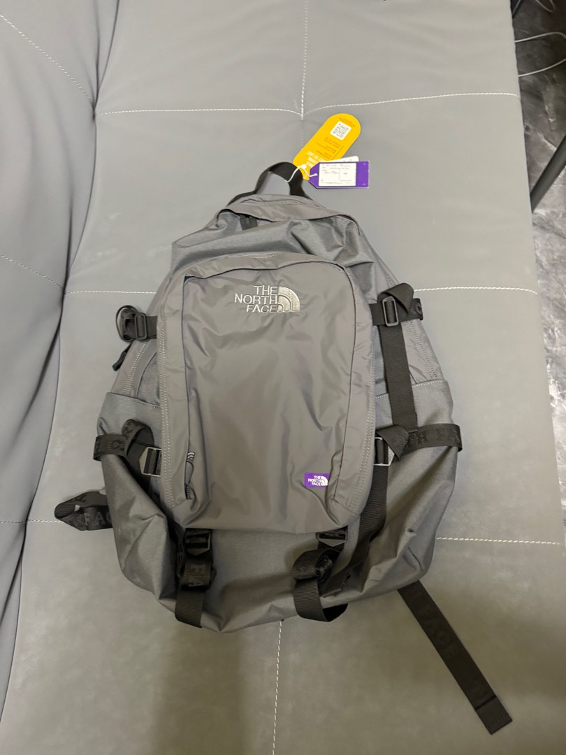 The North Face purple label backpack Grey, 男裝, 袋, 背包 - Carousell