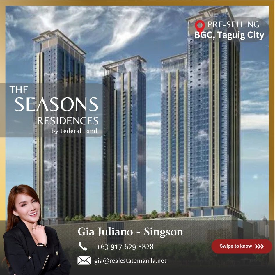 The Seasons Residences: FUYU | Pre Selling Condo by Federal Land ...