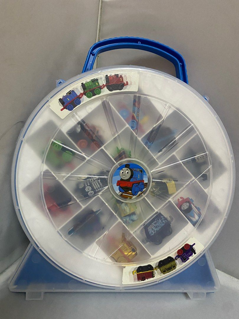 Thomas The Train Minis Lot Of 14 Different Trains With Round Carrying ...