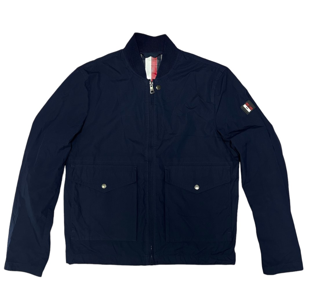 TOMMY HILFIGER | TH Flex Field Bomber Jacket, Men's Fashion, Coats ...
