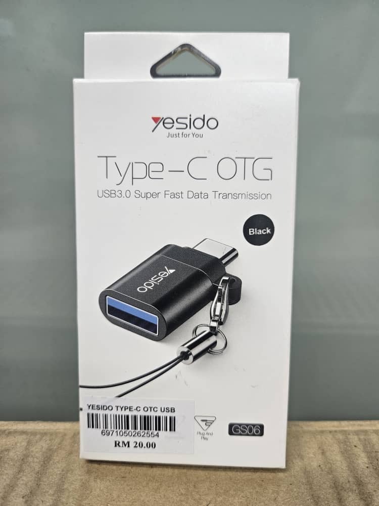 Type C to Audio Jack & Type C to USB OTG, Computers & Tech, Parts ...