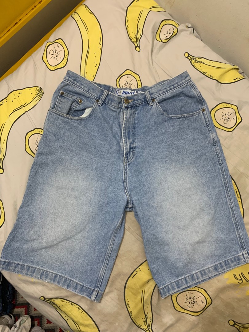Utility jorts baggy, Men's Fashion, Bottoms, Jeans on Carousell