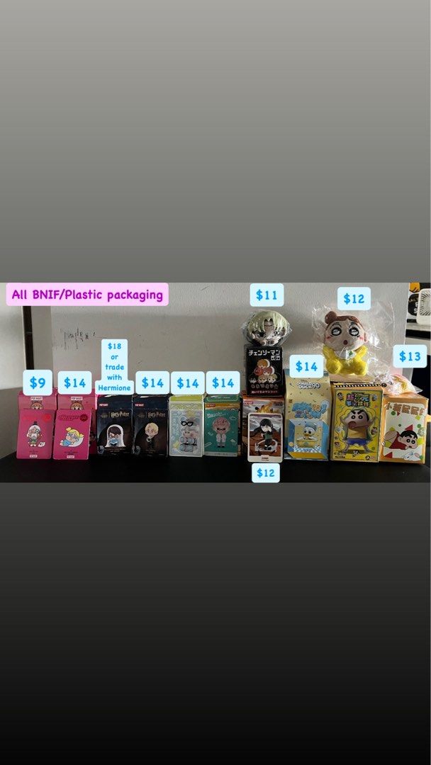 Various Popmart Items, Hobbies & Toys, Toys & Games on Carousell