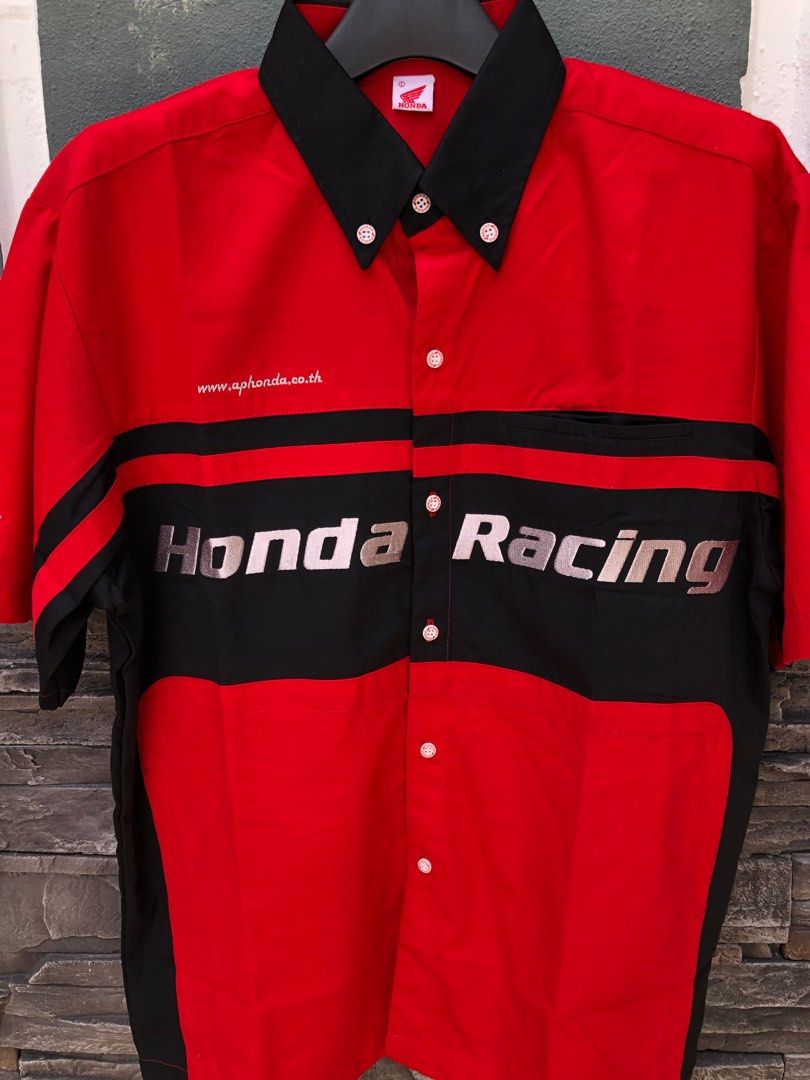 Vintage Honda Racing Kemeja HRC, Men's Fashion, Activewear on Carousell