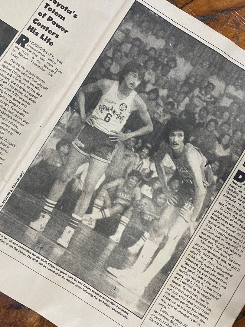 Vintage Philippine Panorama Magazine 1979 - Toyota Vs Crispa - Mon ...